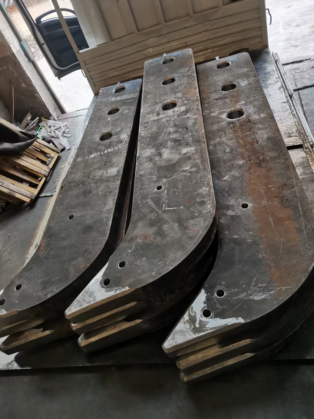 TIG Replacement Carbon Steel Bulldozer Ripper Shanks / Noses ...
