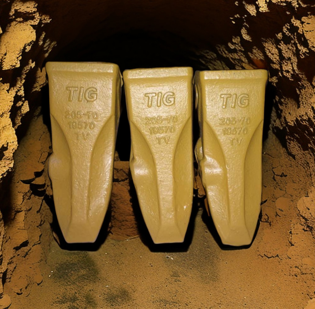 NB TIG® brand factory Komatsu PC200 Rock Bucket Teeth 205-70-19570 / ...