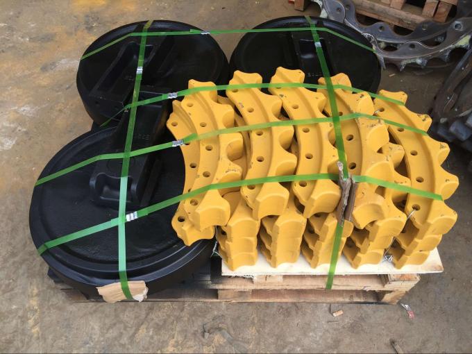 Black Color Excavator Sprocket Wheel Undercarriage Parts