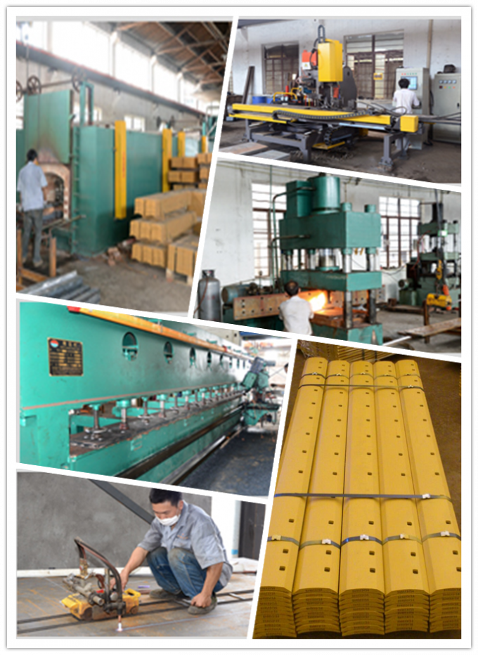TIG Steel Material Dozer Cutting Edges And End Bits Motor Grader Blades ...
