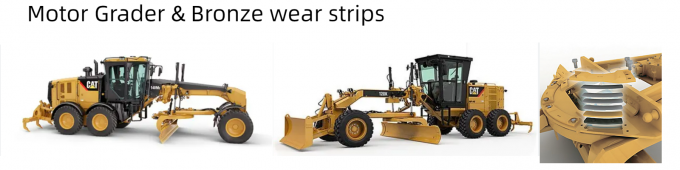 6G4525 Customized Bronze Moldboard Wear Strip With Casting Processing ...