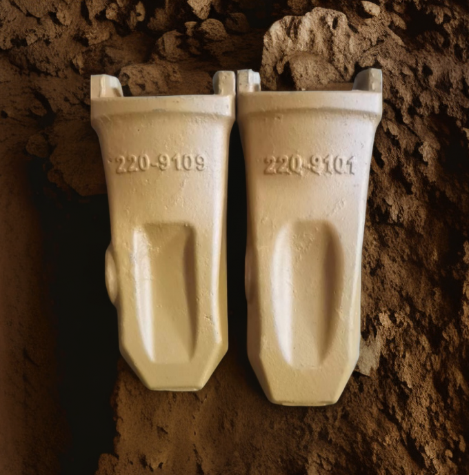 TIP-GENERAL PURPOSE Genuine K100 220-9101 Tooth Excavator Bucket Teeth ...