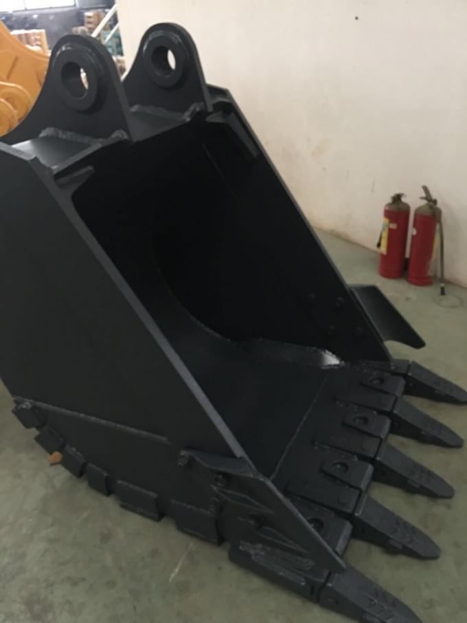JCB JS200 Excavator Digging Bucket For Stone , Strong Backhoe Rock Bucket