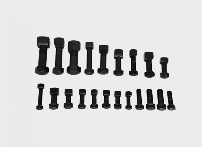 High Strength Track Bolts And Nuts For Undercarriage Parts Sprocket And ...